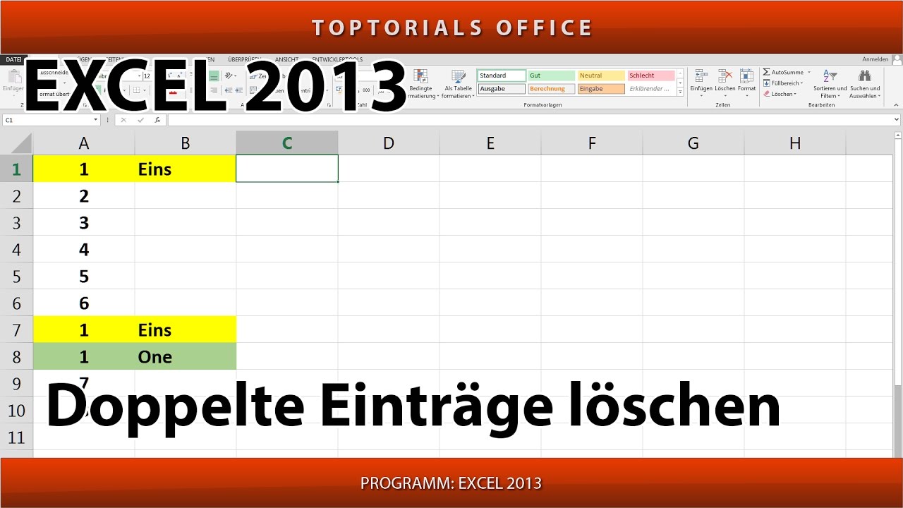 Doppelte Eintr ge Duplikate L schen Excel TOPTORIALS doppelte-eintr-ge-duplikate-l-schen-excel-toptorials