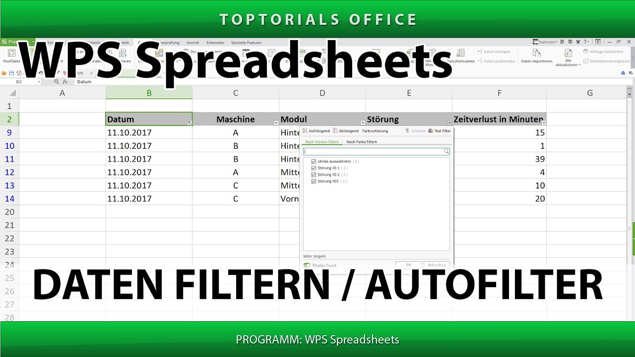 daten-filtern-autofilter-wps-spreadsheets-toptorials